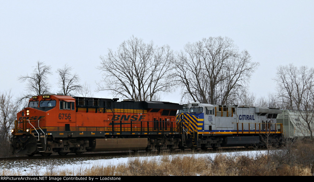 BNSF 6756 CREX 1306